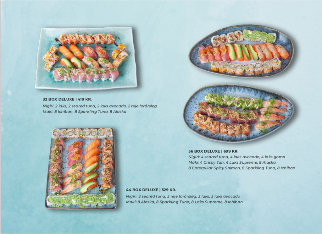 Menu – Kato Sushi