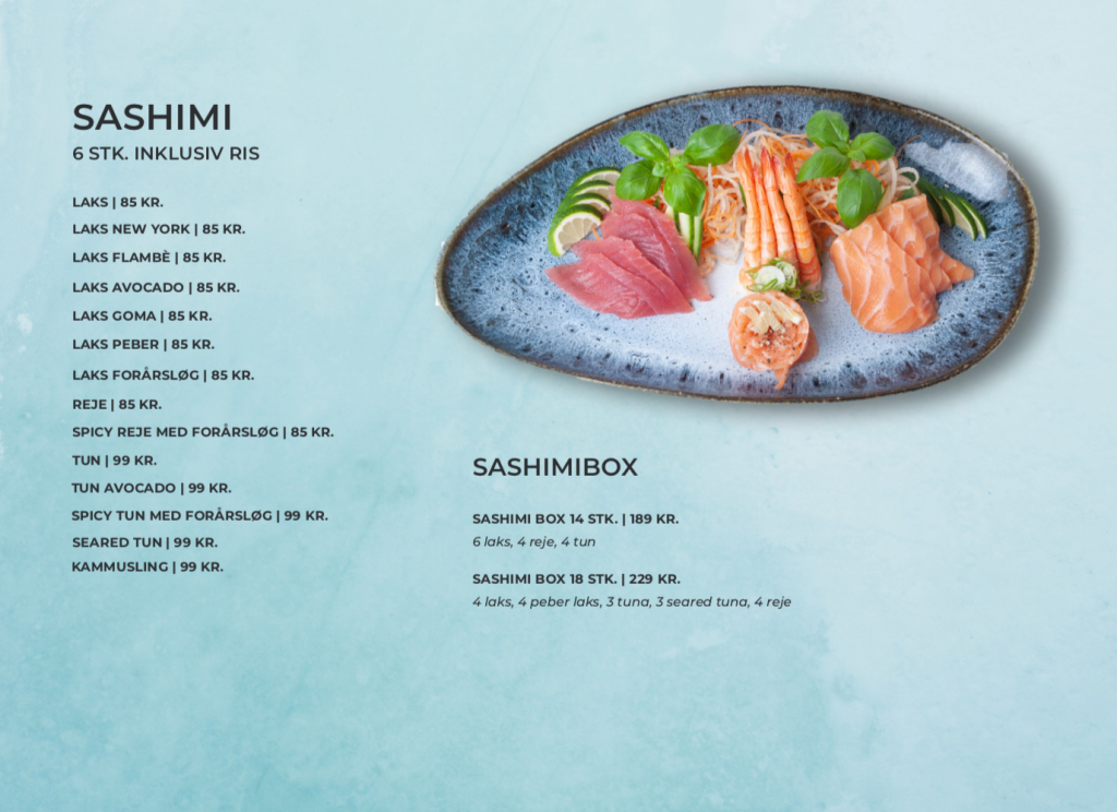 Menu – Kato Sushi