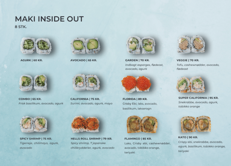 Menu – Kato Sushi